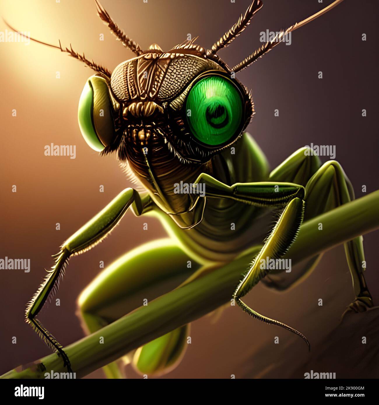 Illustration of a grasshopper hi-res stock photography and images - Alamy