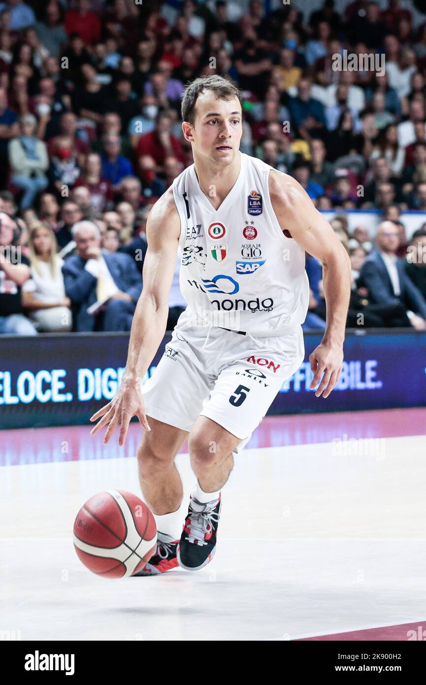 Taliercio, Venice, Italy, October 23, 2022, Kevin Pangos (Olimpia ...