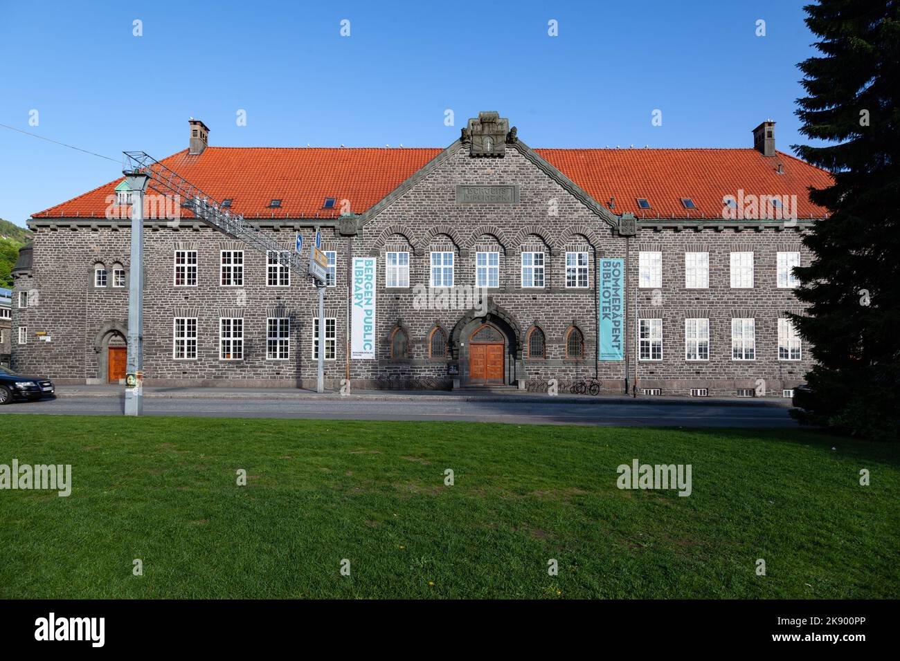 Library stone building hi-res stock photography and images - Alamy