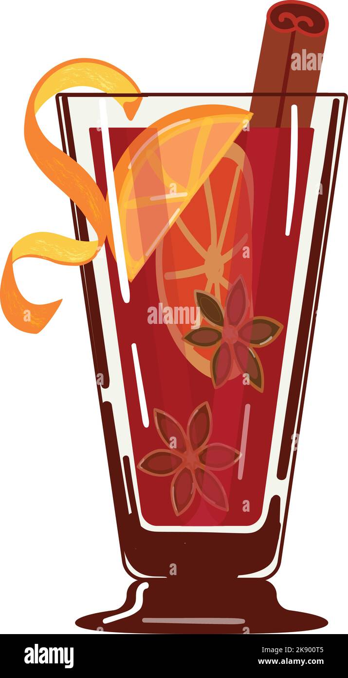 Mulled wine hot chocolate Cut Out Stock Images & Pictures - Alamy