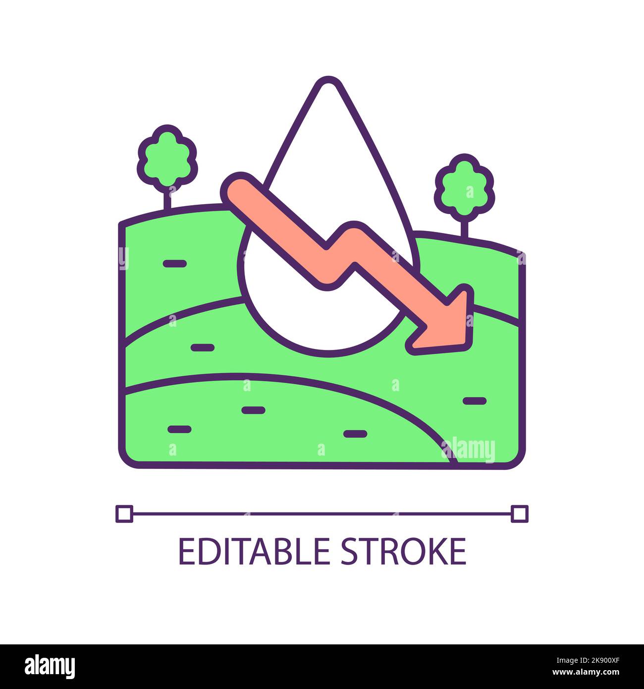 Land issue cartoon Stock Vector Images - Alamy