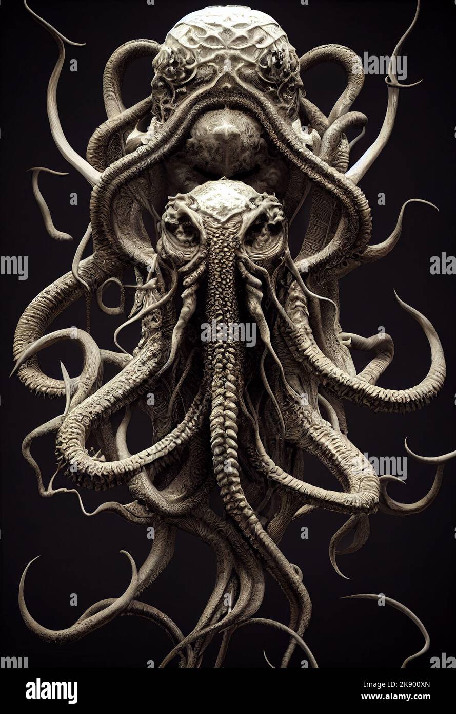 Fantasy octopus hi-res stock photography and images - Alamy