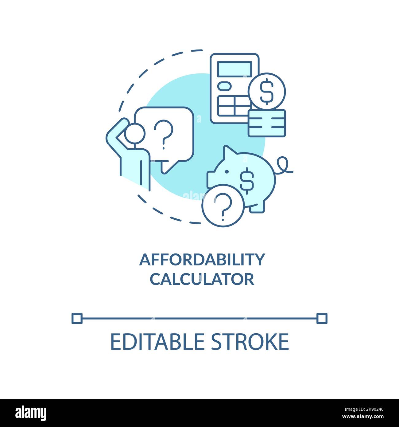 Real affordability for all Stock Vector Images - Alamy