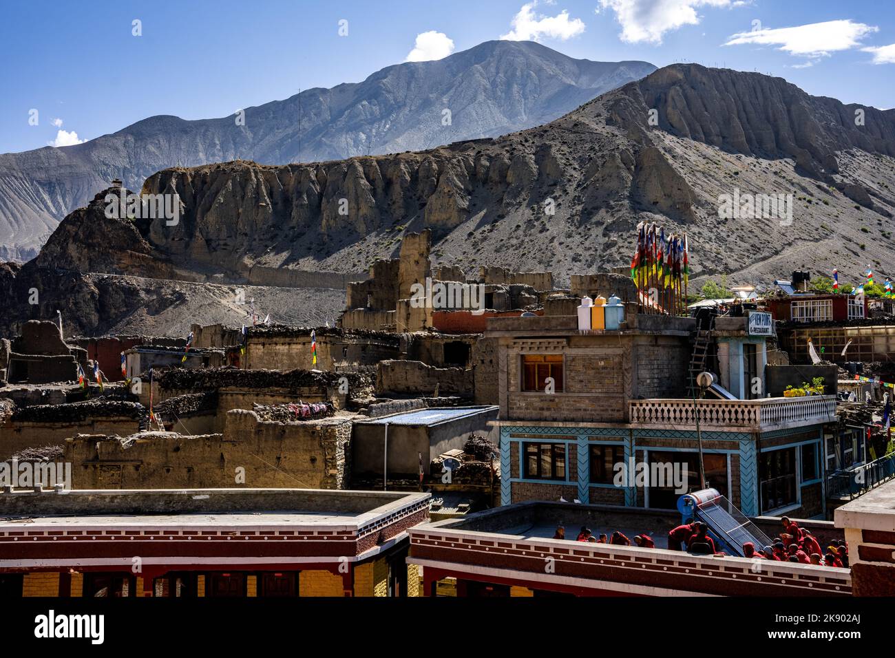 Buddhist temple in mustang nepal hi-res stock photography and images ...