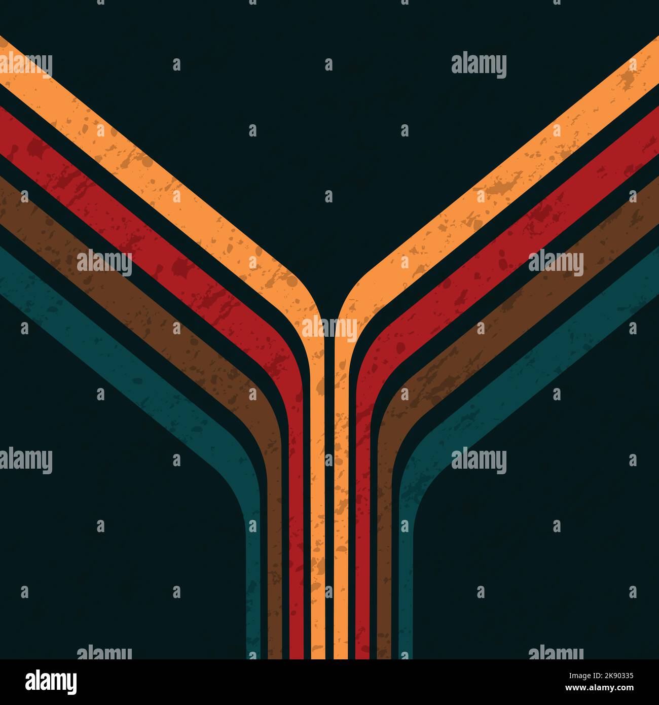 Retro fun lines vertical background Stock Vector Image & Art - Alamy