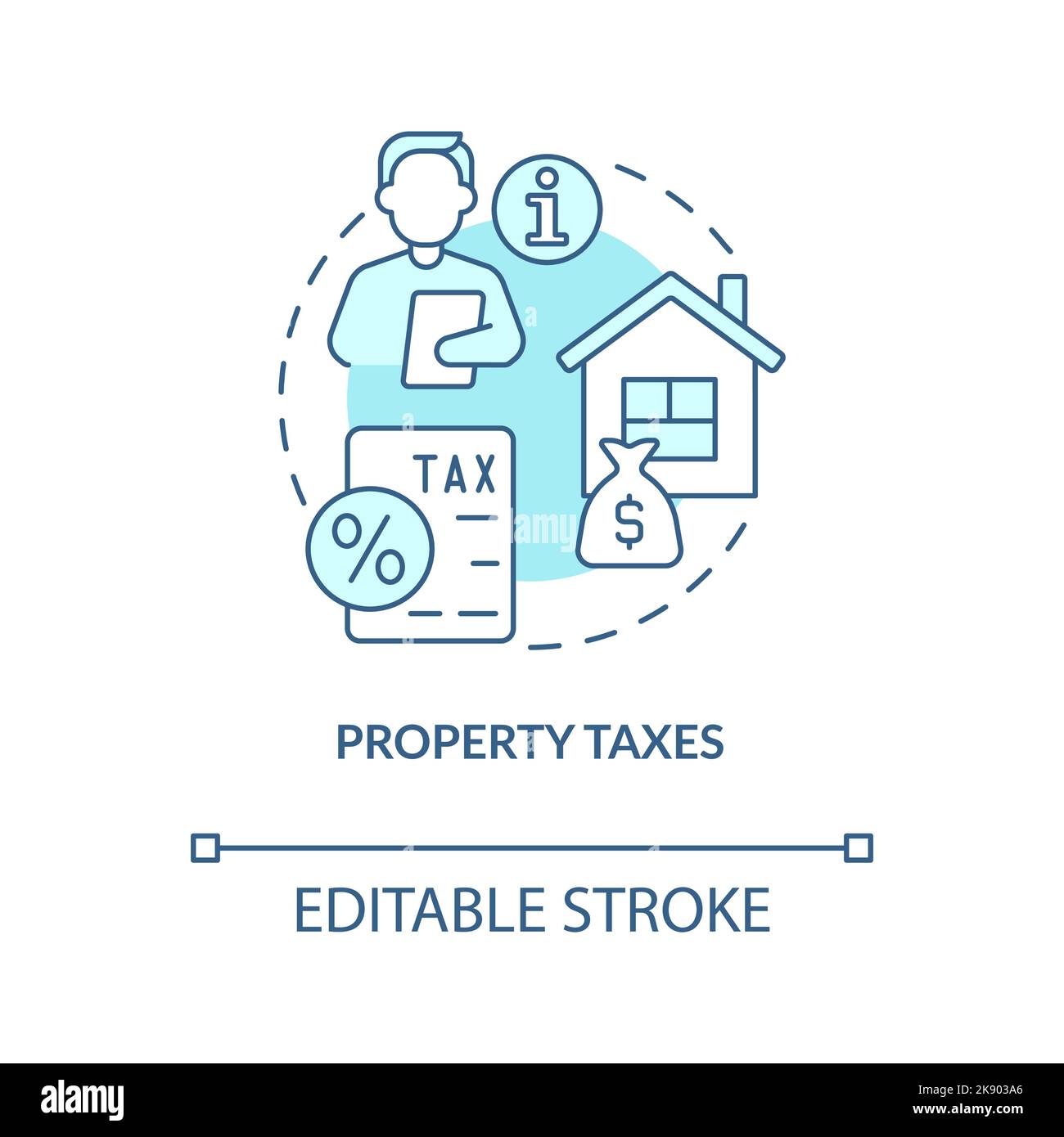 Property taxes real estate Cut Out Stock Images & Pictures - Alamy