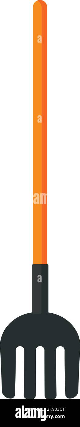 Garden fork icon cartoon vector. Farm tool Stock Vector Image & Art - Alamy