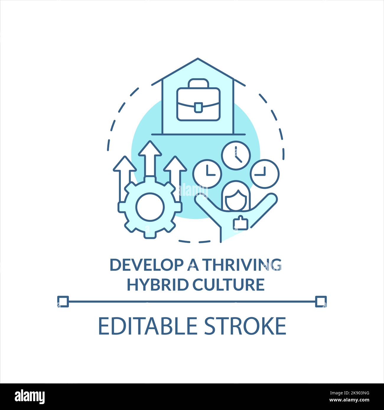 Hybrid workplace culture hi-res stock photography and images - Alamy