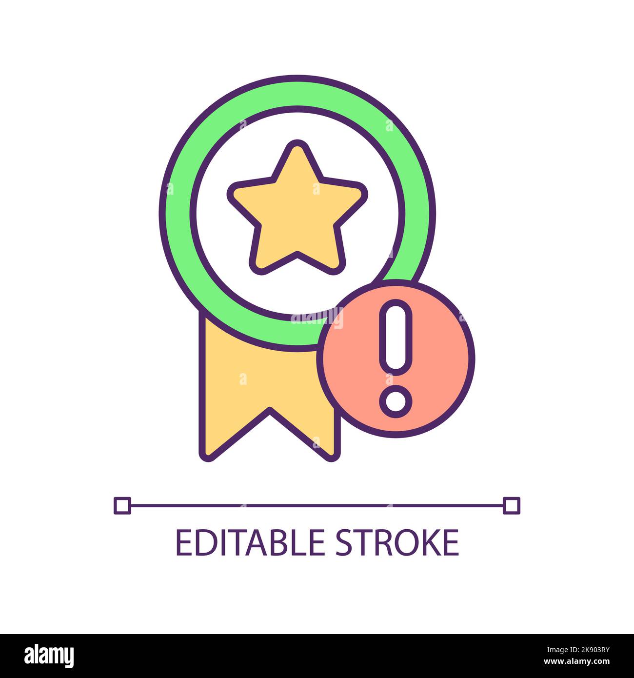 High quality certification Stock Vector Images - Alamy