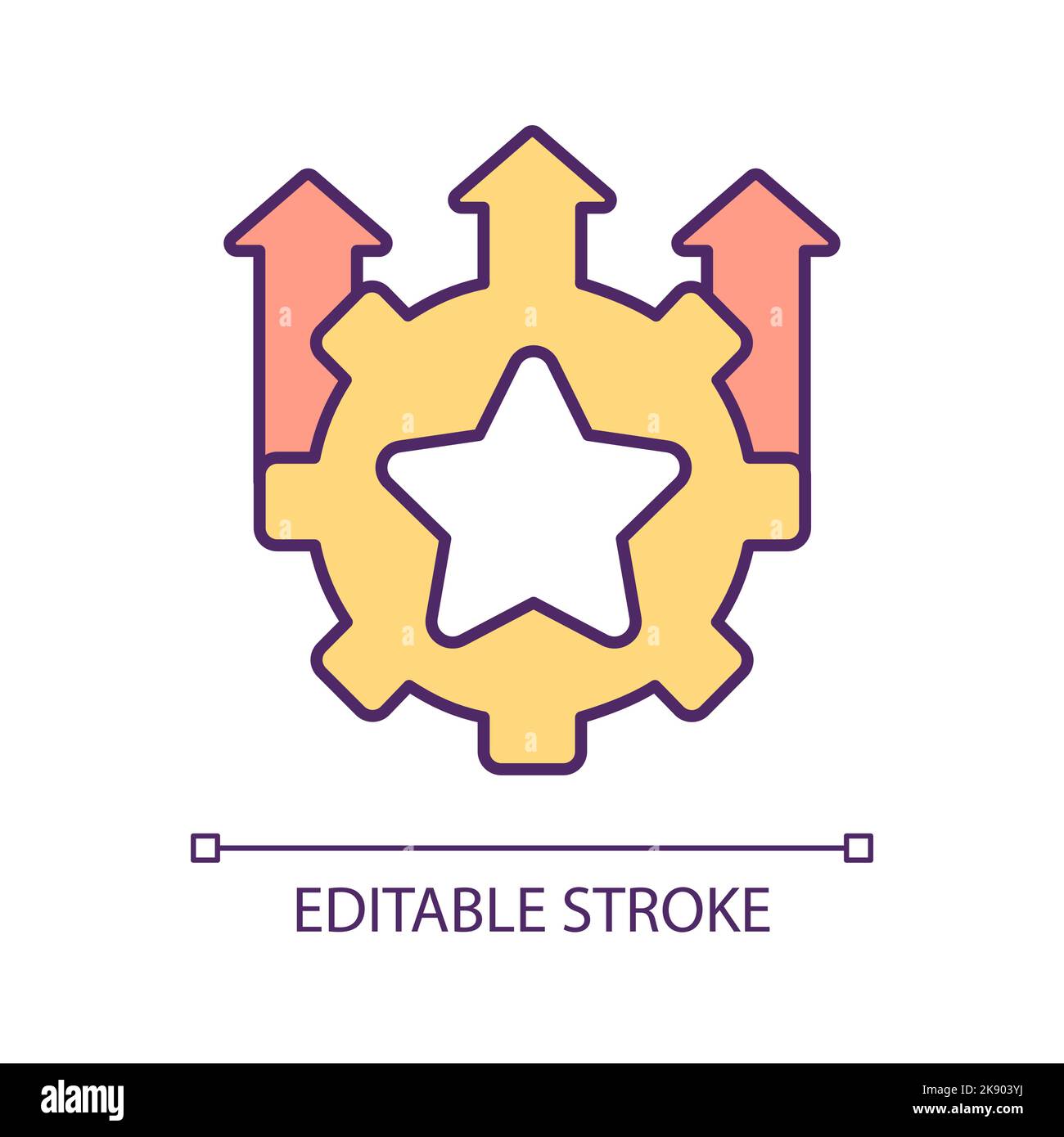Improve profitability RGB color icon Stock Vector Image & Art - Alamy