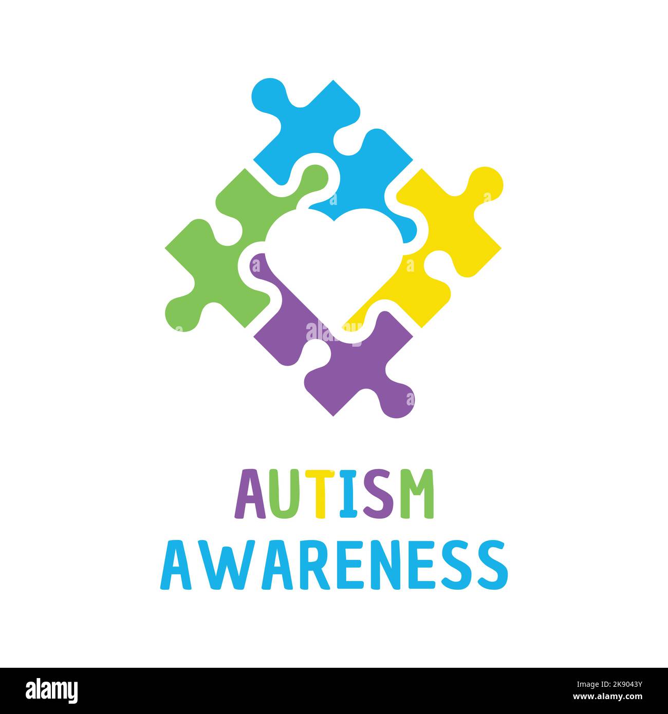 Puzzle heart Stock Vector Images - Alamy