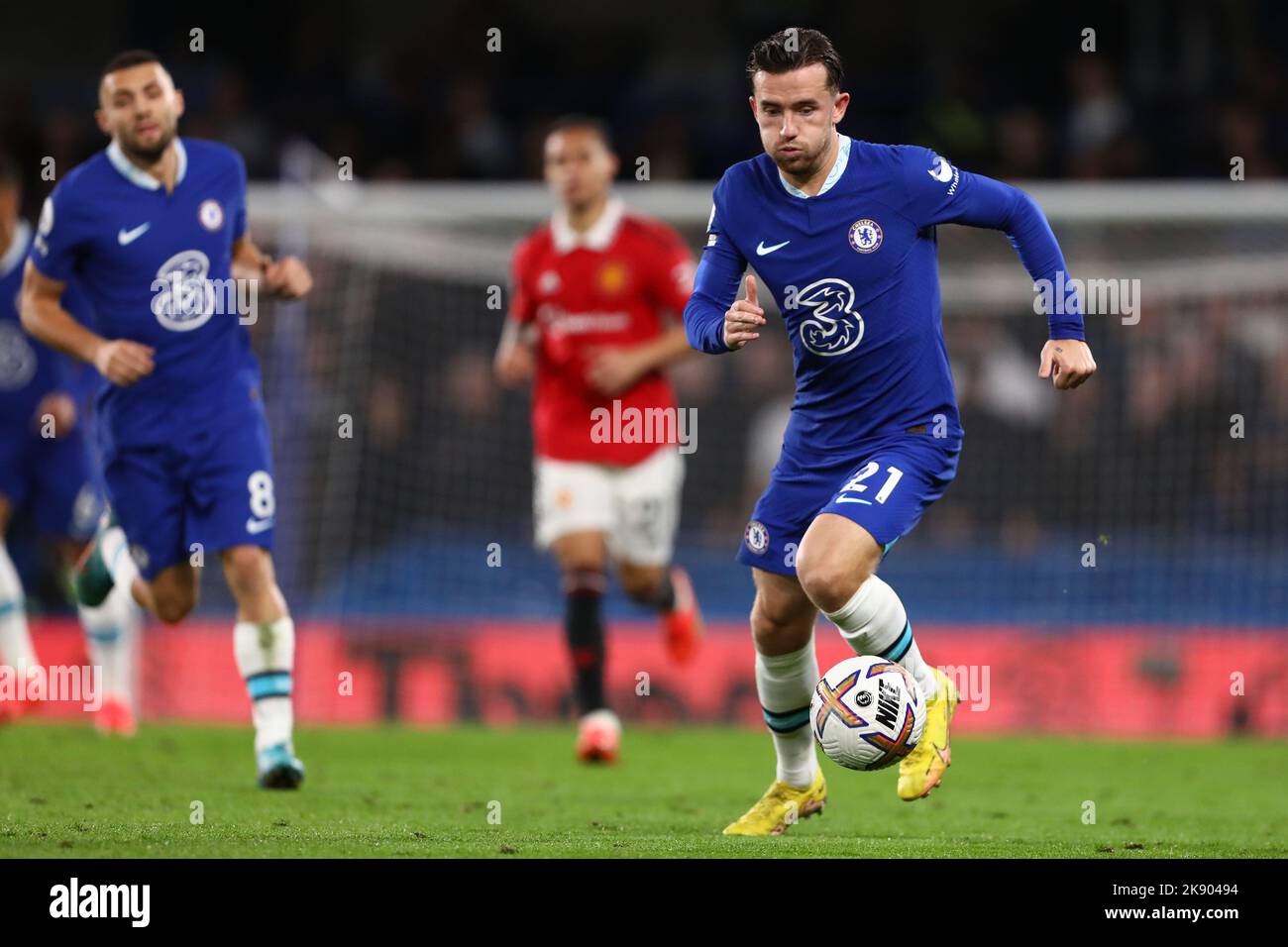 Ben Chilwell of Chelsea - Chelsea v Manchester United, Premier League ...