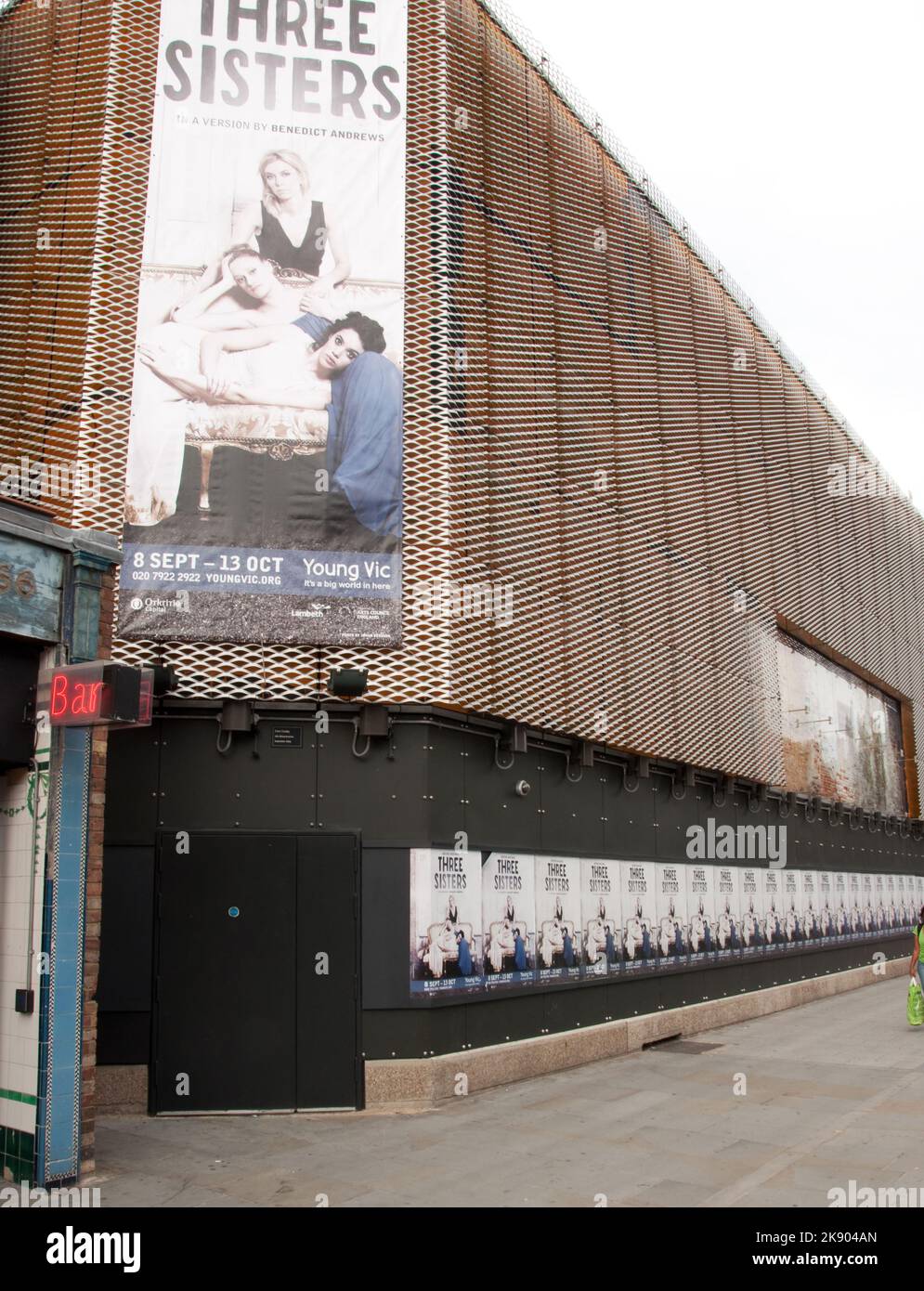 The Young Vic Theatre, Lambeth, London, UK - showing "The Three Sisters ...