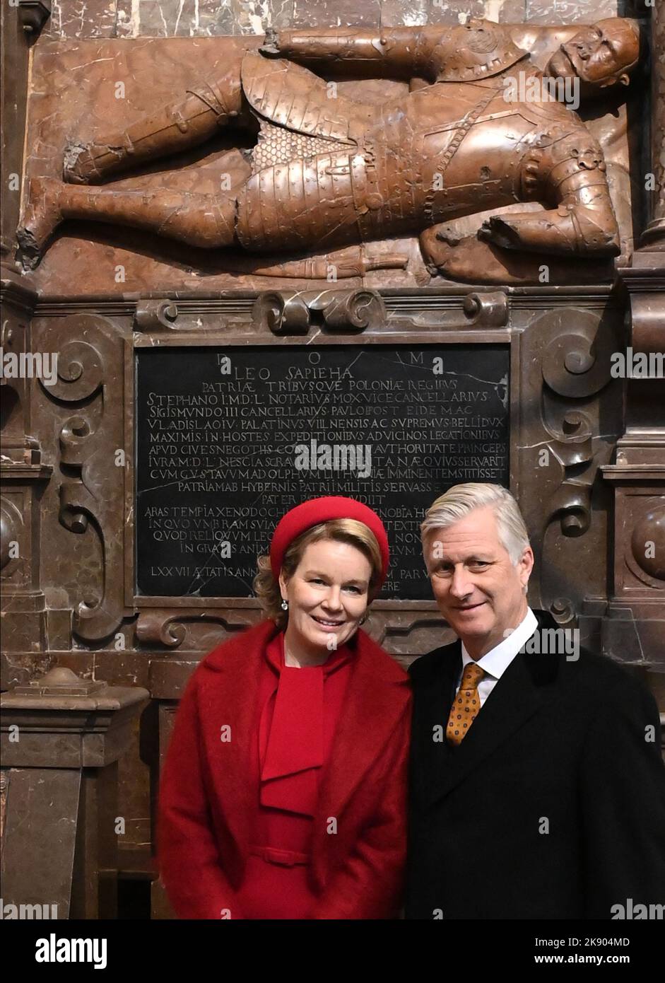 Queen Mathilde of Belgium and King Philippe - Filip of Belgium pictured ...