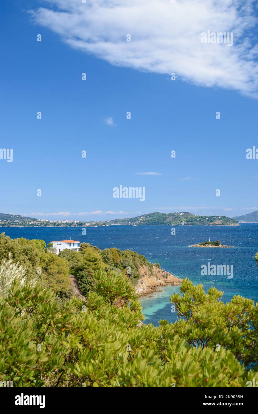 Walking skiathos health hi-res stock photography and images - Alamy