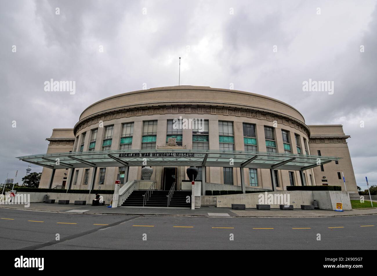 The Auckland War Memorial Museum in Auckland on the North Island of New ...