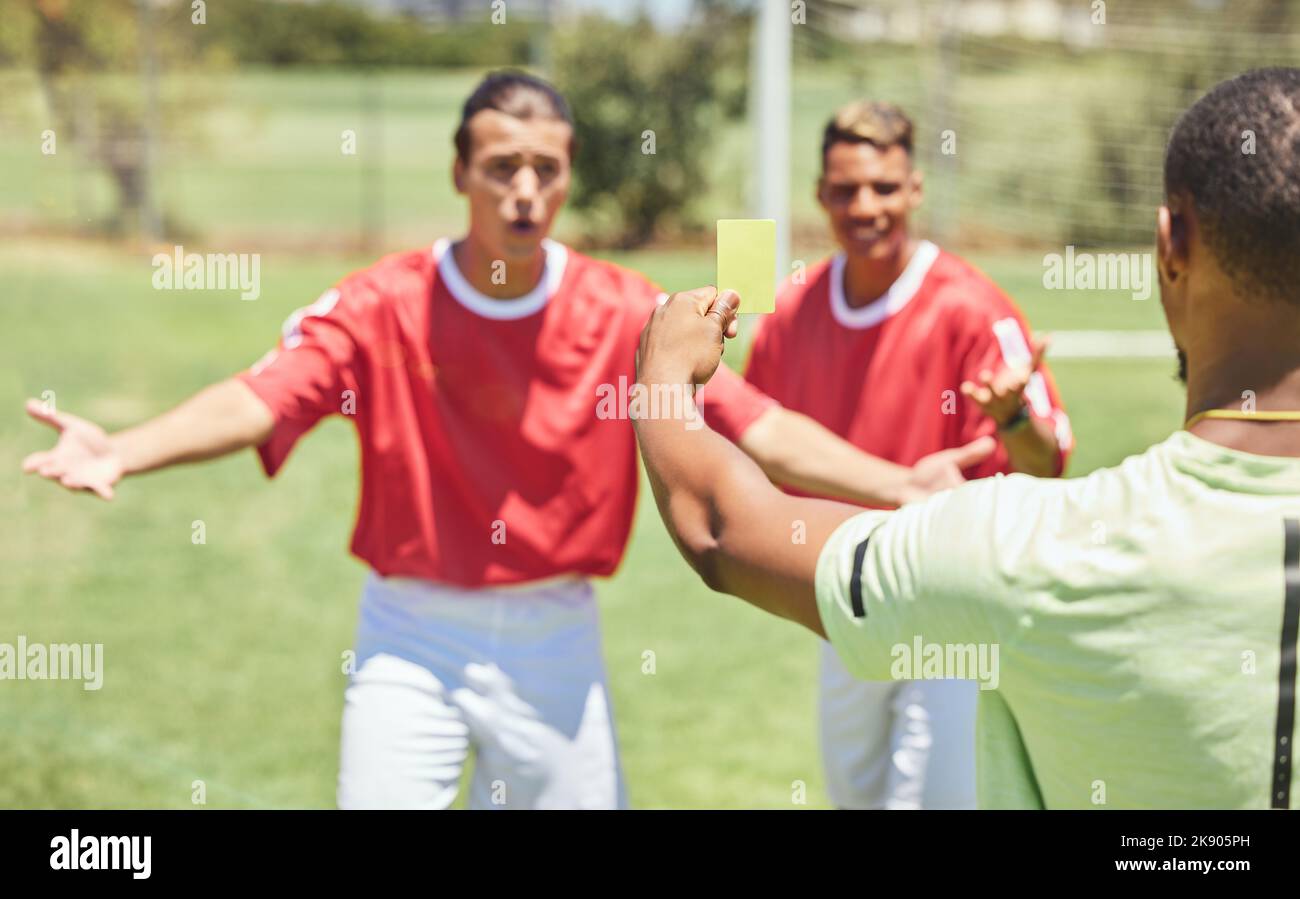 Foul misconduct hi-res stock photography and images - Alamy