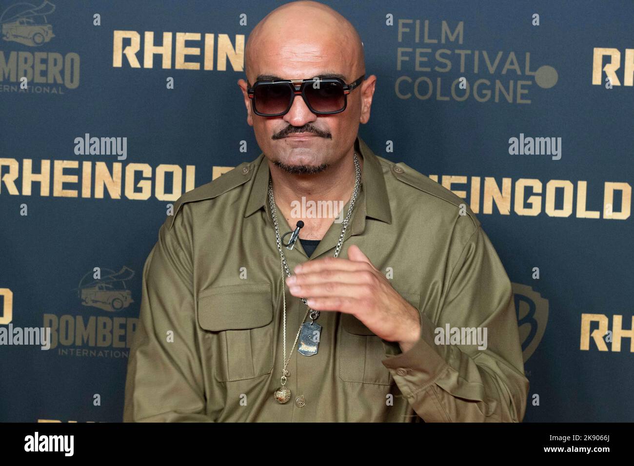 Cologne, Deutschland. 24th Oct, 2022. Giwar HAJABI, aka XATAR, rapper ...