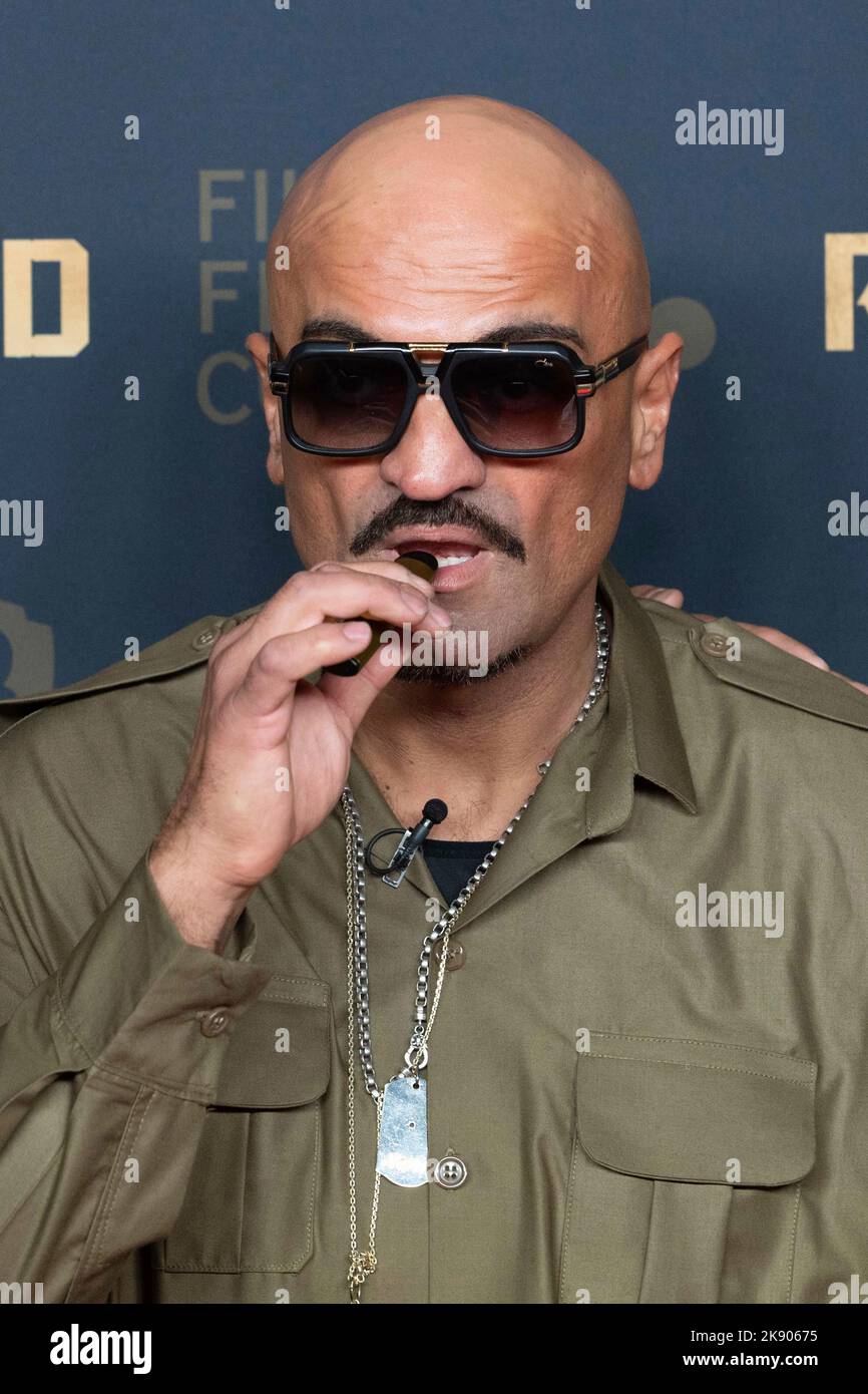 Cologne, Deutschland. 24th Oct, 2022. Giwar HAJABI, aka XATAR, rapper ...