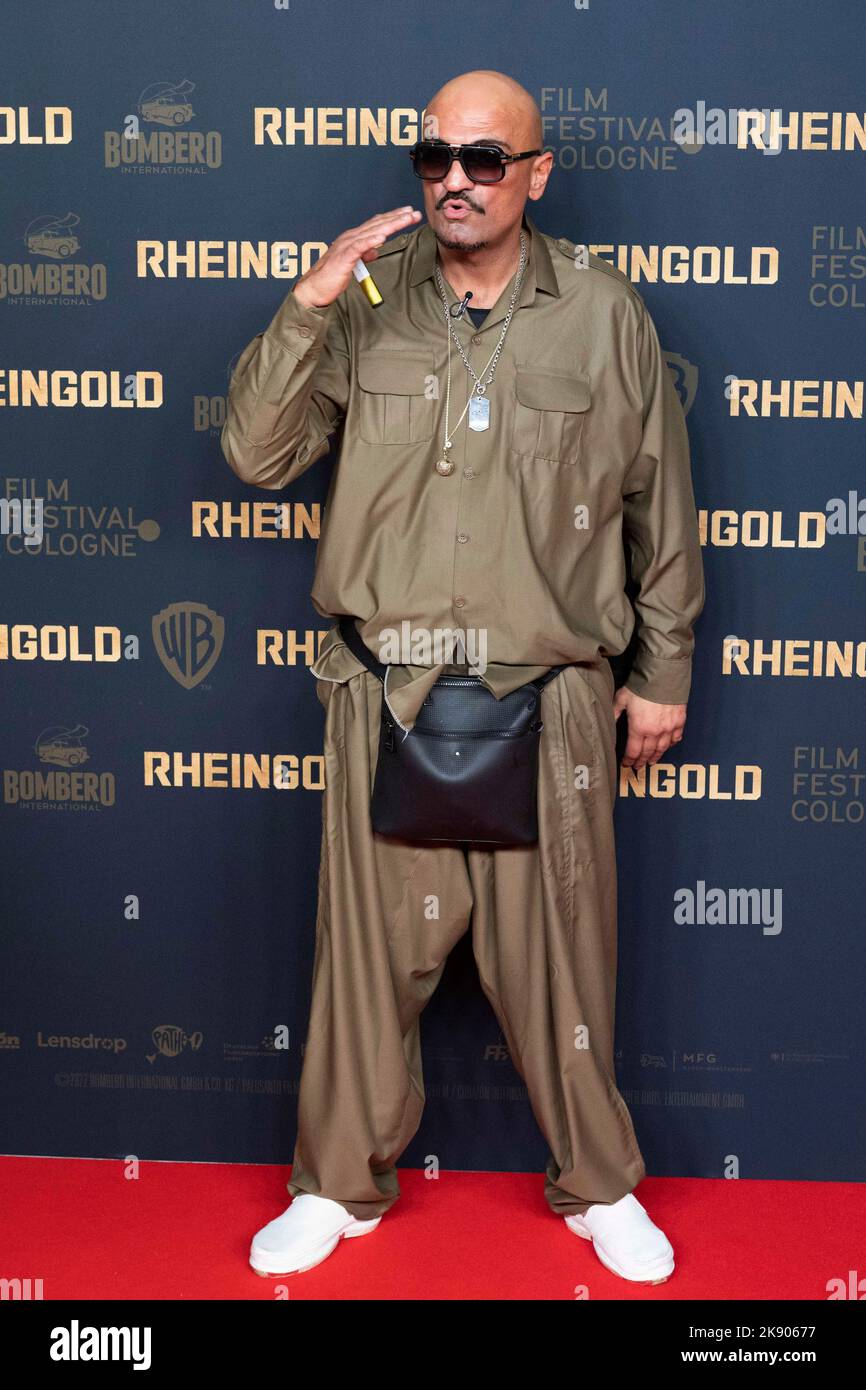 Cologne, Deutschland. 24th Oct, 2022. Giwar HAJABI, aka XATAR, rapper ...