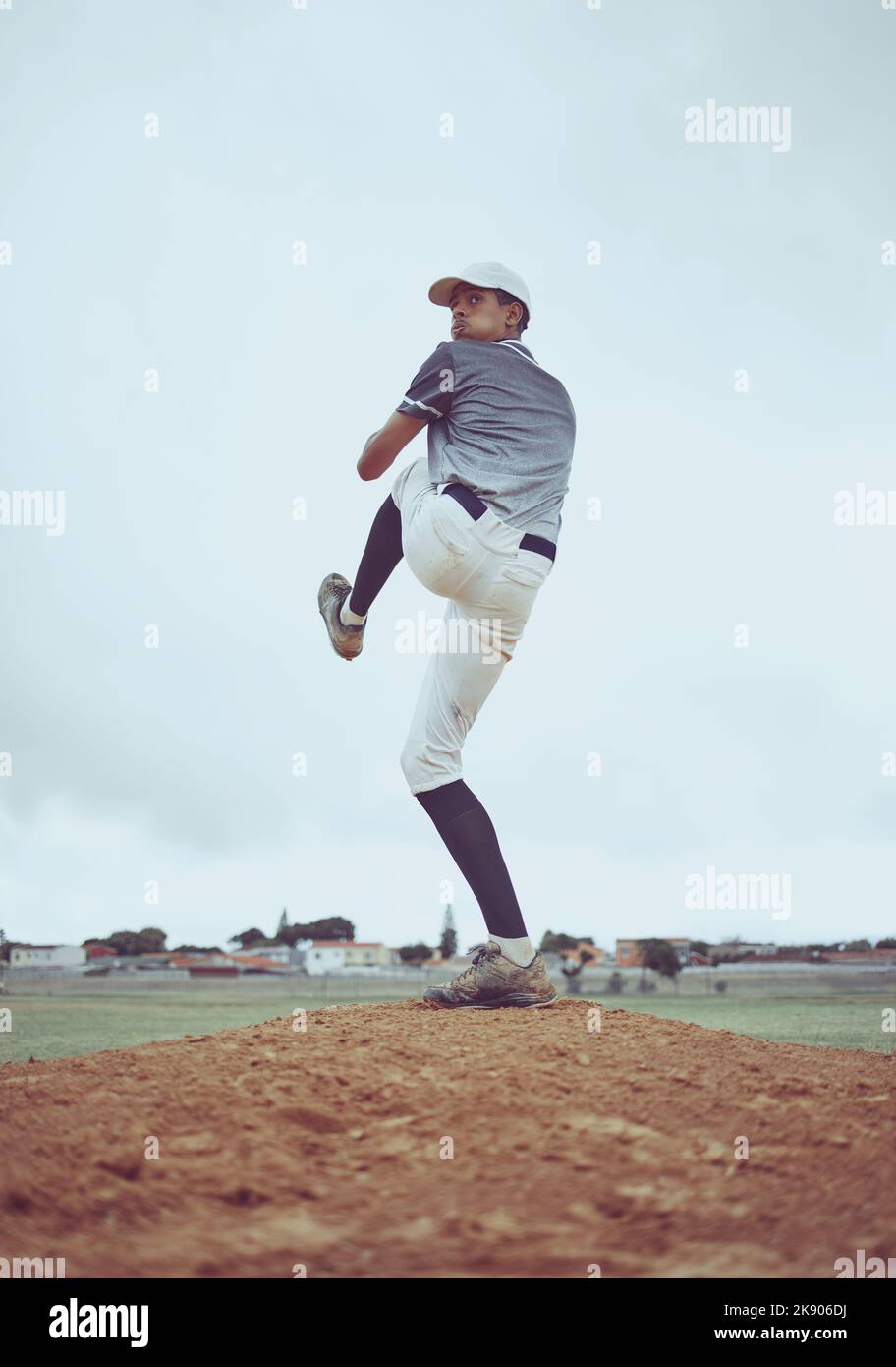 Professional baseball player posing baseball sport hi-res stock ...