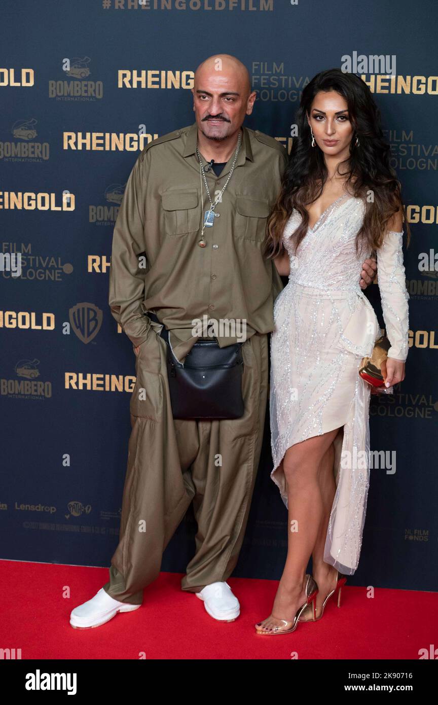 Cologne, Deutschland. 24th Oct, 2022. Giwar HAJABI, aka XATAR, rapper ...