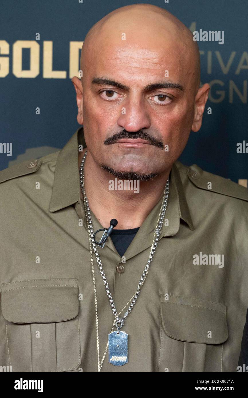 Cologne, Deutschland. 24th Oct, 2022. Giwar HAJABI, aka XATAR, rapper ...