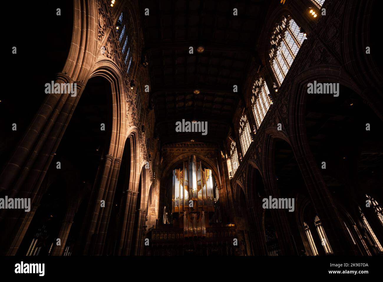 The former parish church was rebuilt in the perpendicular gothic hi-res ...