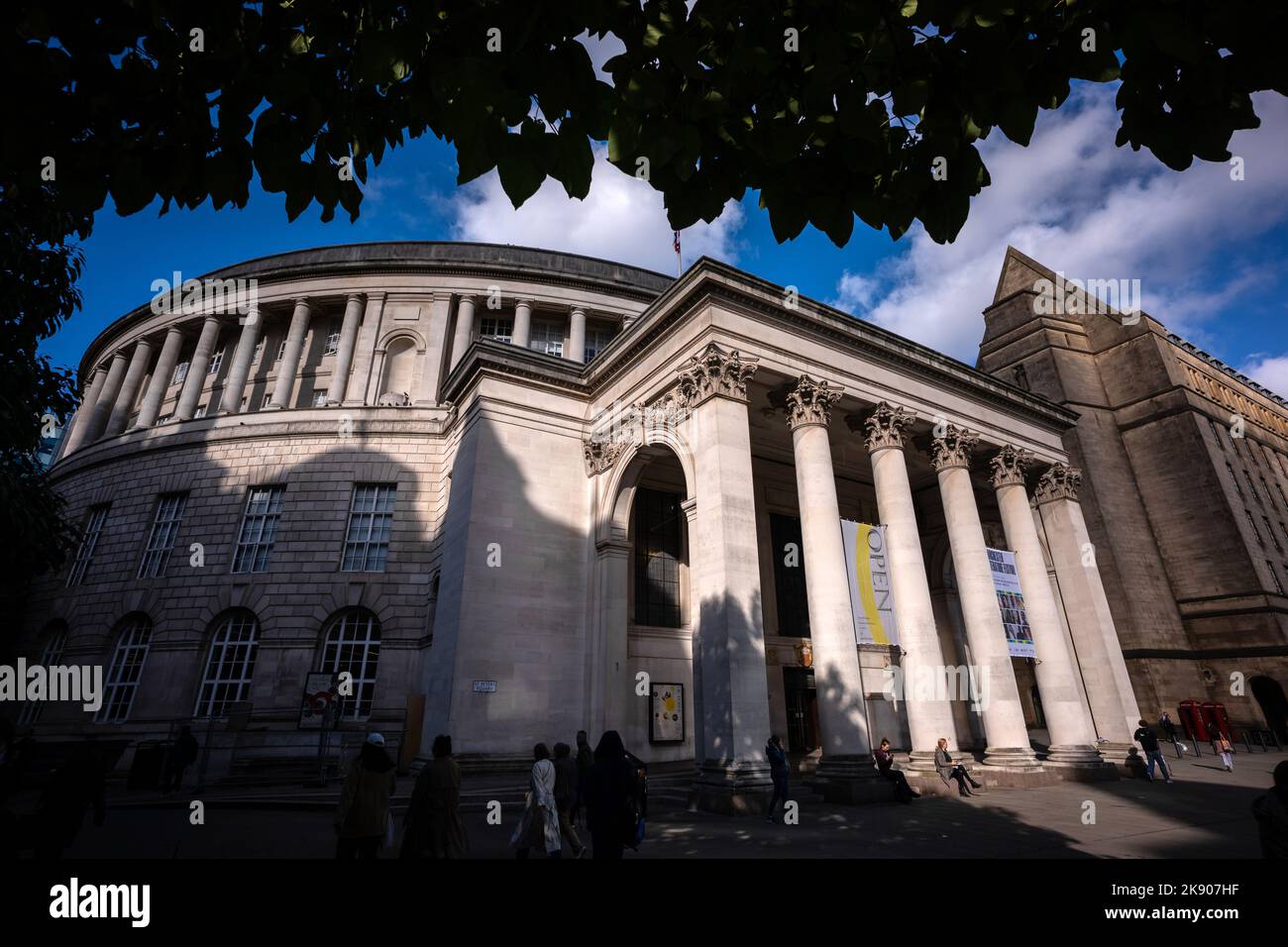 Central Library in Manchester Stock Photo - Alamy