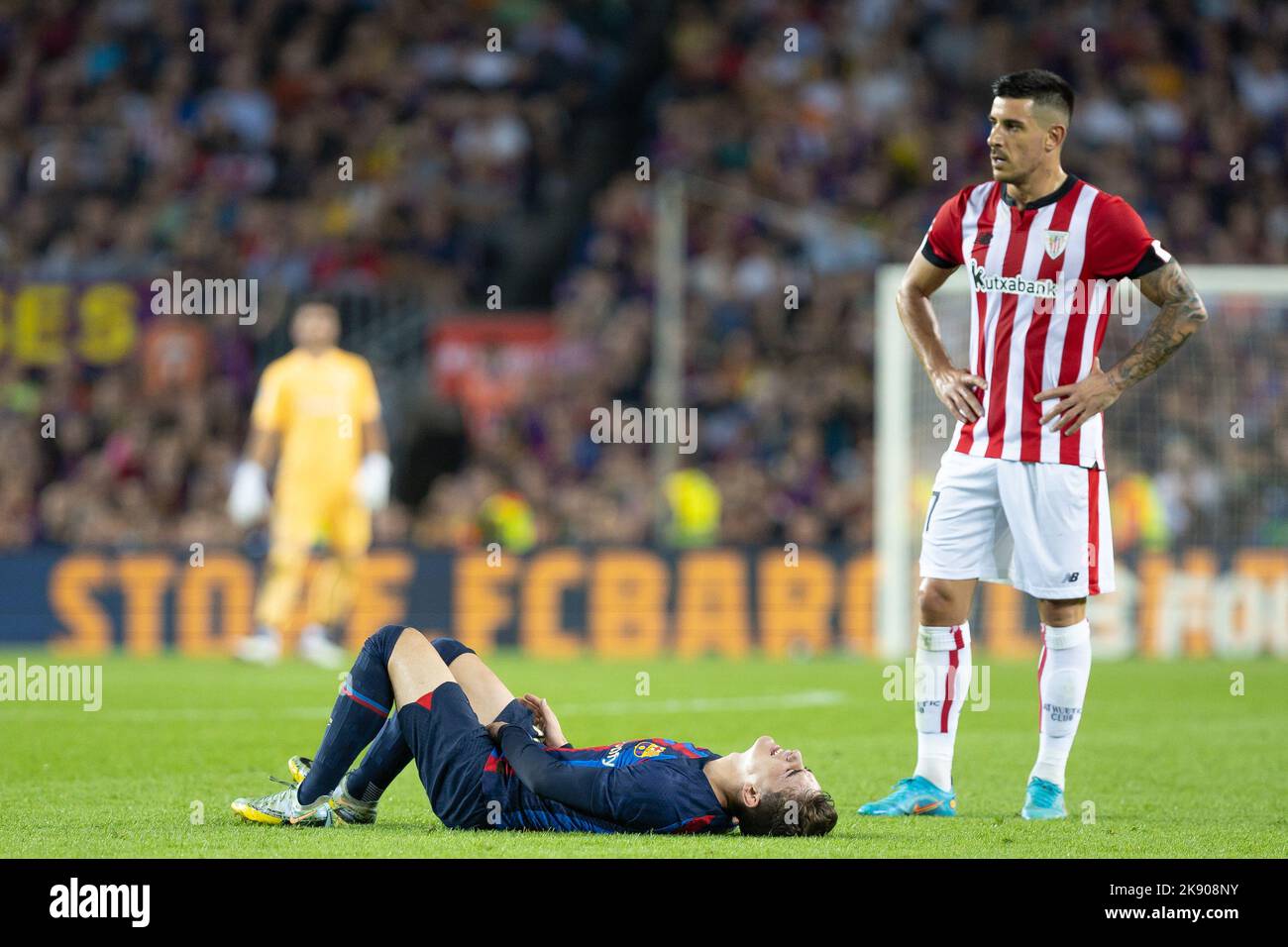 BARCELONA, SPAIN - OCTOBER 23: Gavi of FC Barcelona during the Primera ...