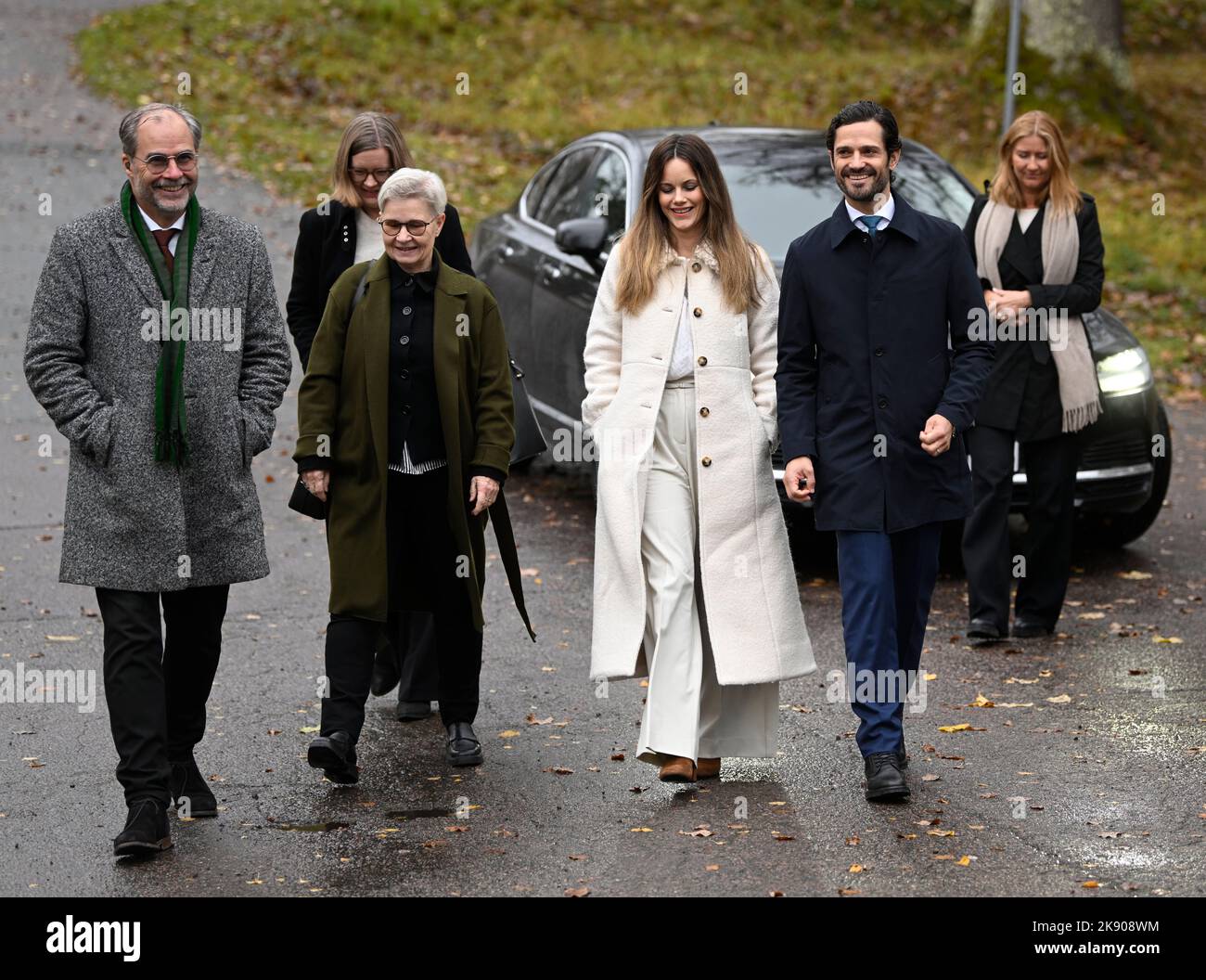 Prince Carl Philip and Princess Sofia visit the county of Varmland. The ...