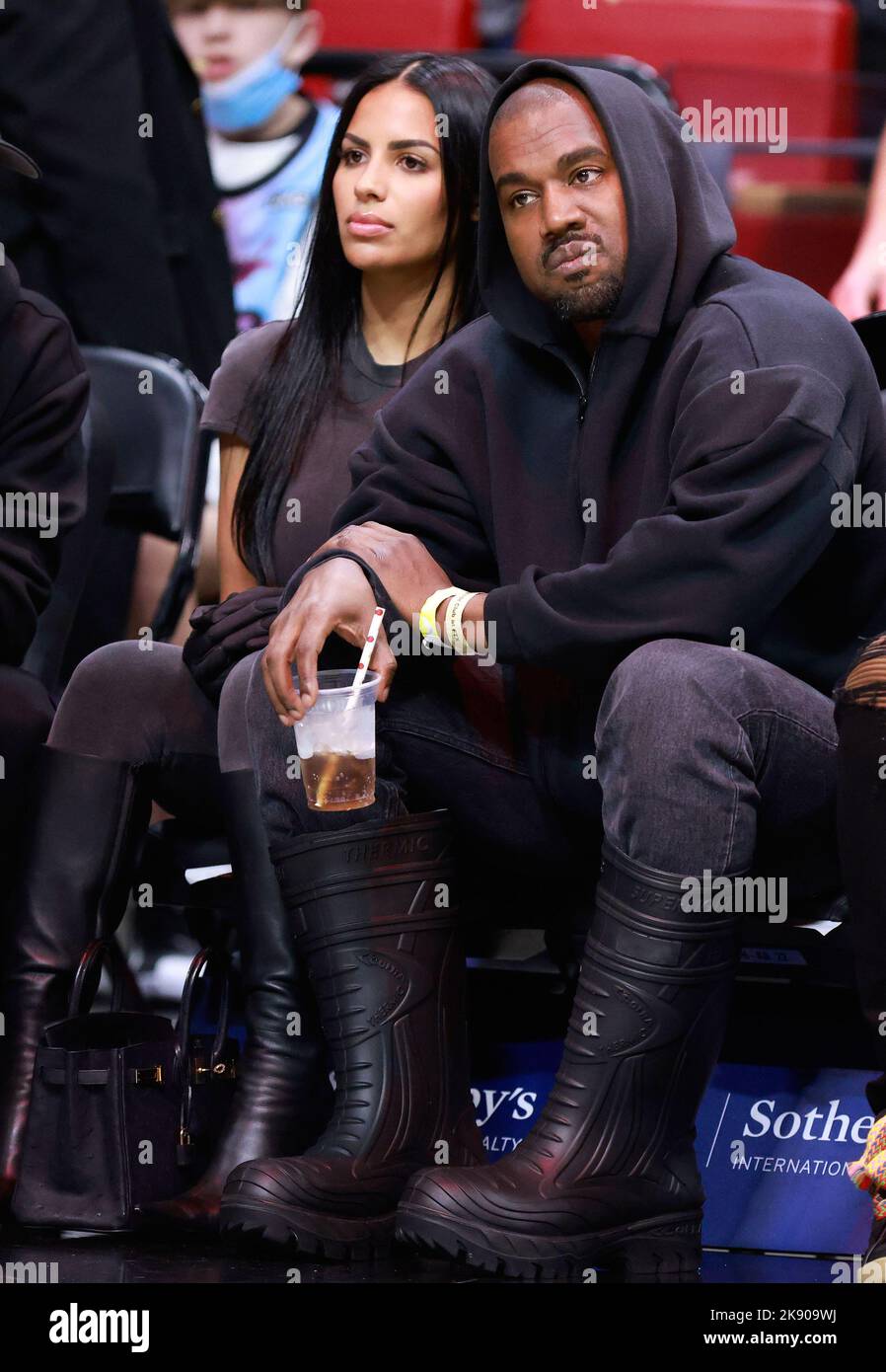 **FILE PHOTO** Kanye West Dropped by Adidas. MIAMI, FLORIDA - MARCH 12 ...