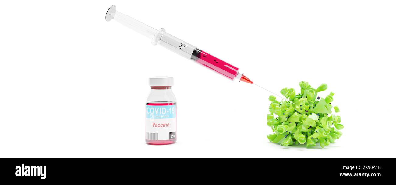 Corona virus outbreak. Epidemic virus protection concept. 3D rendering ...