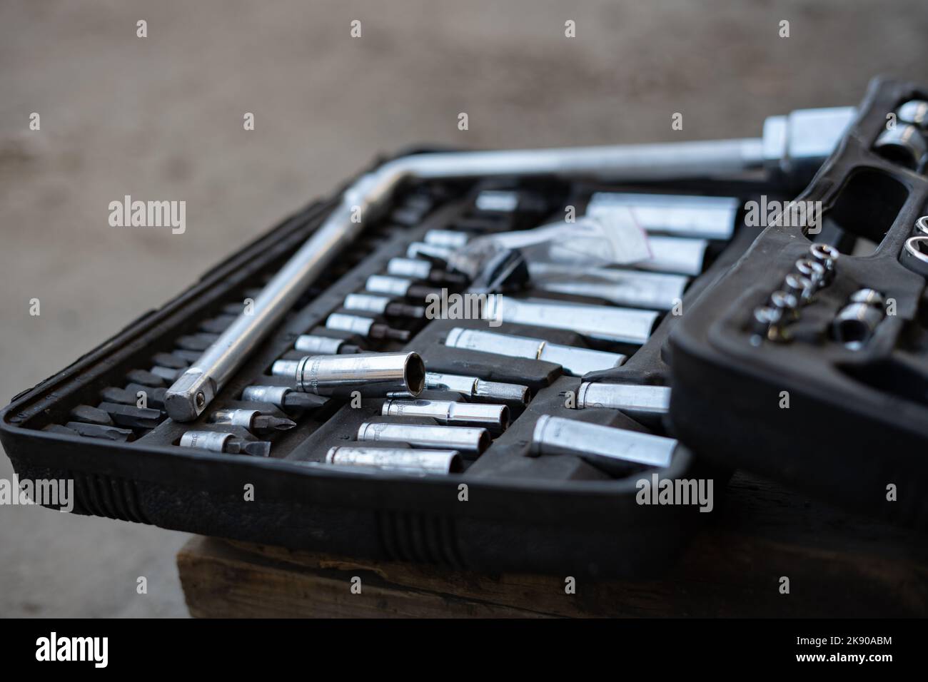A set of tools for cars Stock Photo - Alamy
