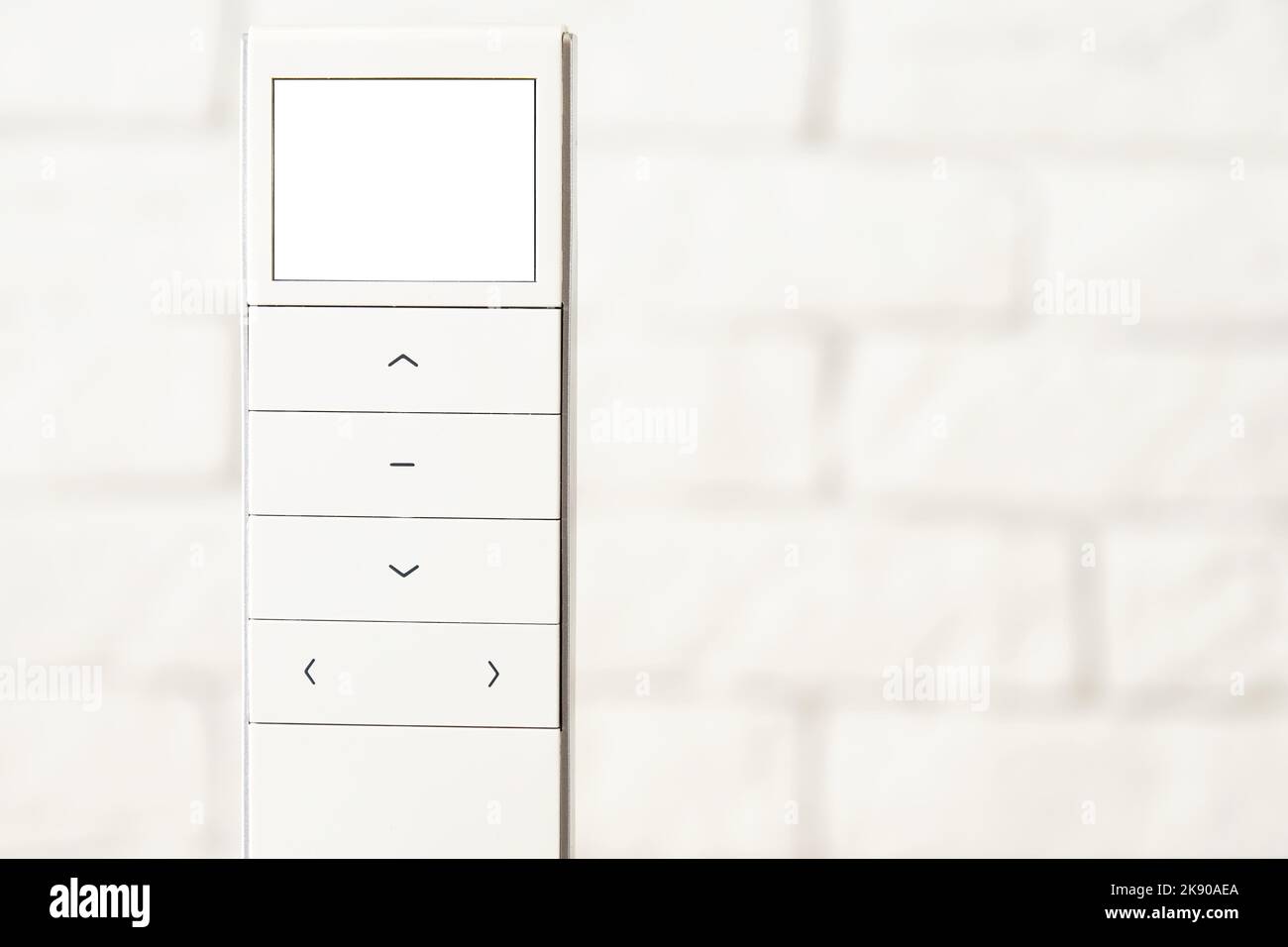 Wireless remote controller with display and button for smart home ...