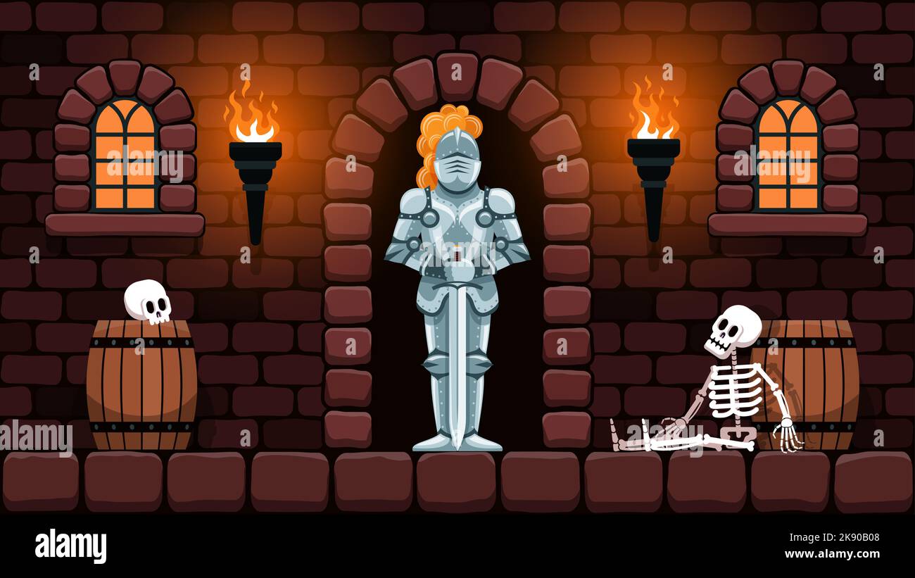 Medieval castle Room Stock Vector Image & Art - Alamy