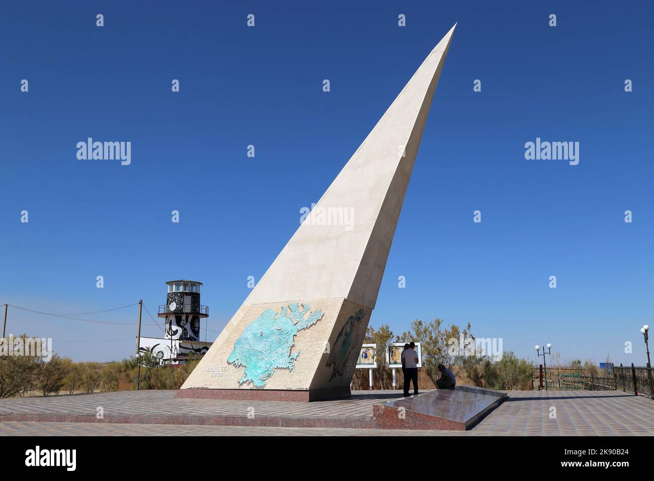 Aral Sea Memorial, Moynaq, Karakalpakstan Autonomous Republic ...
