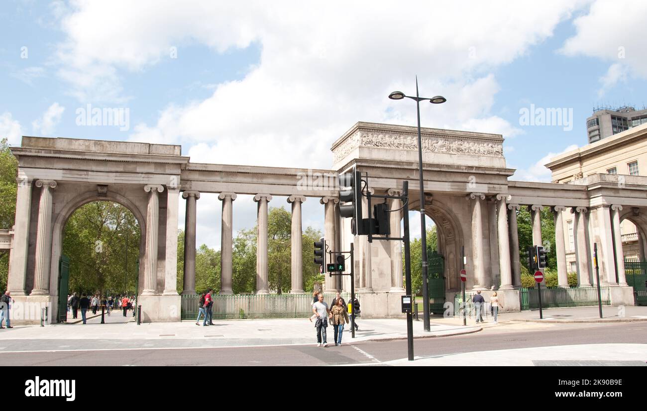 Apsley Gate, named after the Adjacent Apsley House, Hyde Park, London ...