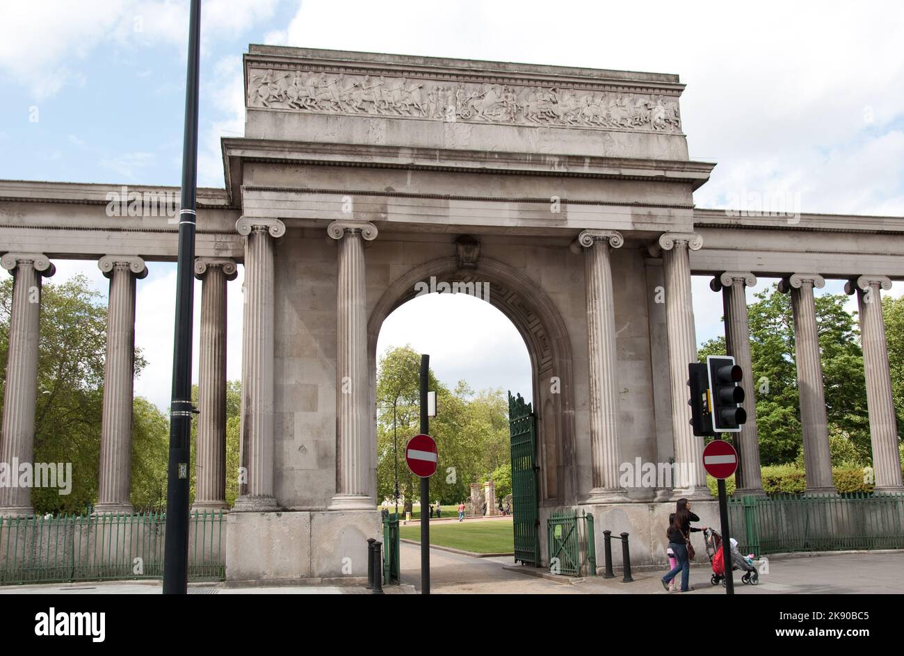 Apsley Gate, named after the Adjacent Apsley House, Hyde Park, London ...