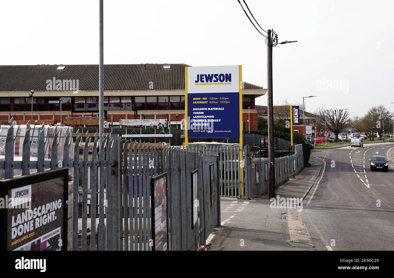 Jewson signage hi-res stock photography and images - Alamy