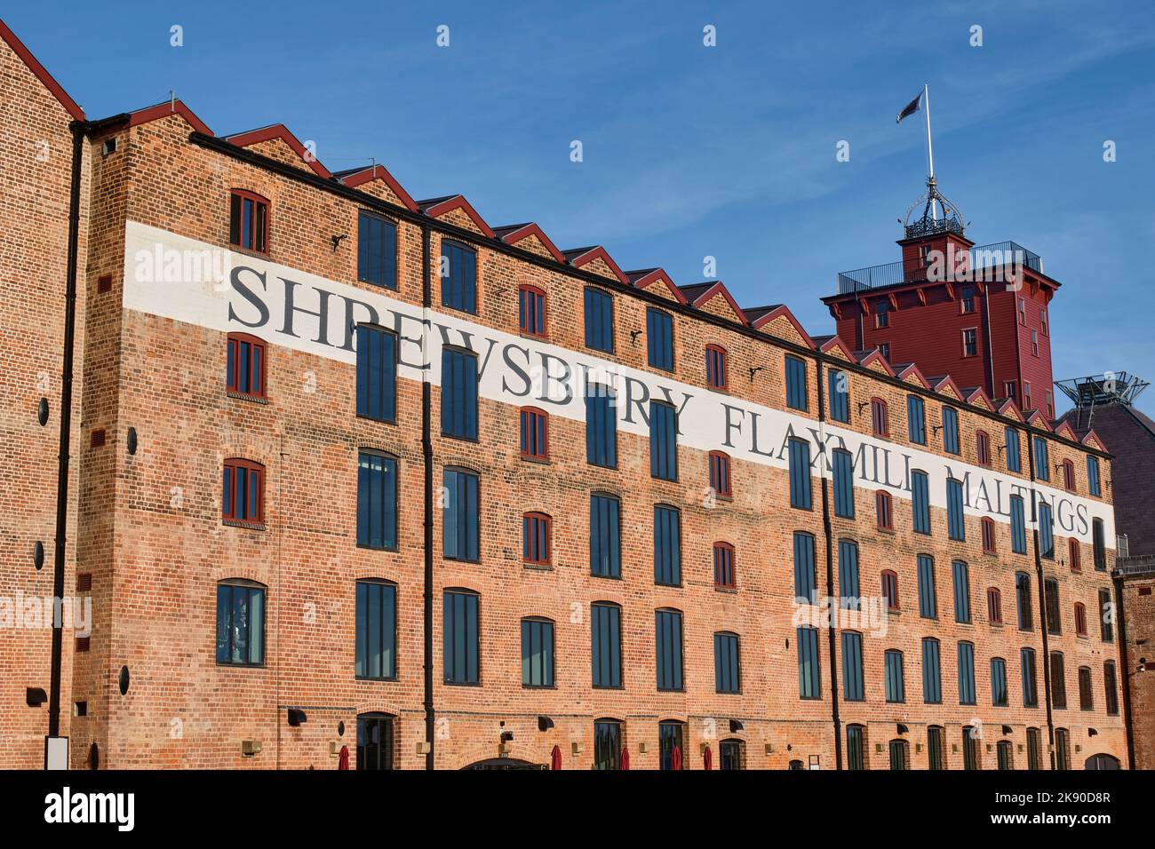Shrewsbury Flaxmill Maltings (the World's first iron-framed building ...