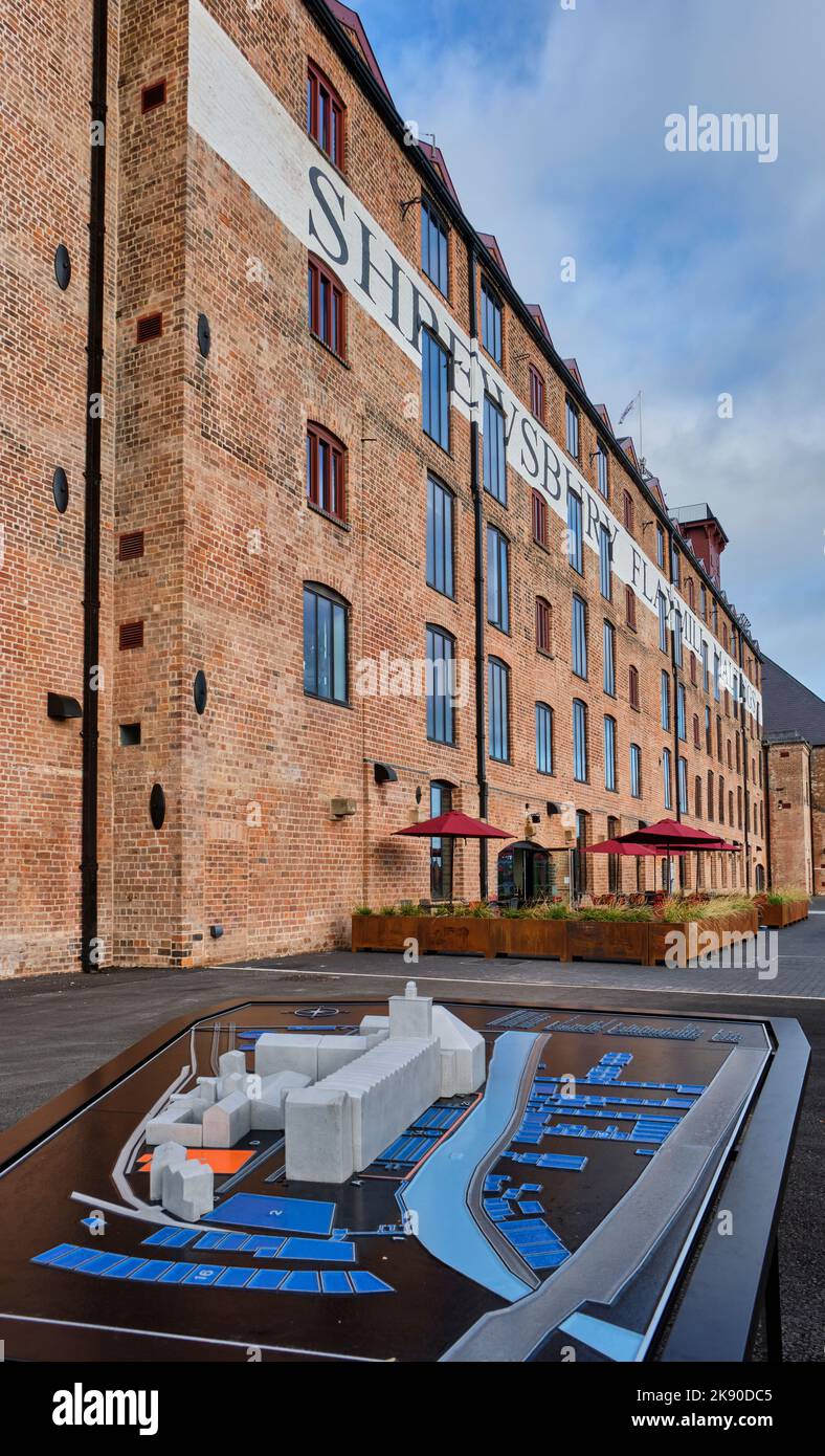 Shrewsbury Flaxmill Maltings (the World's first iron-framed building ...