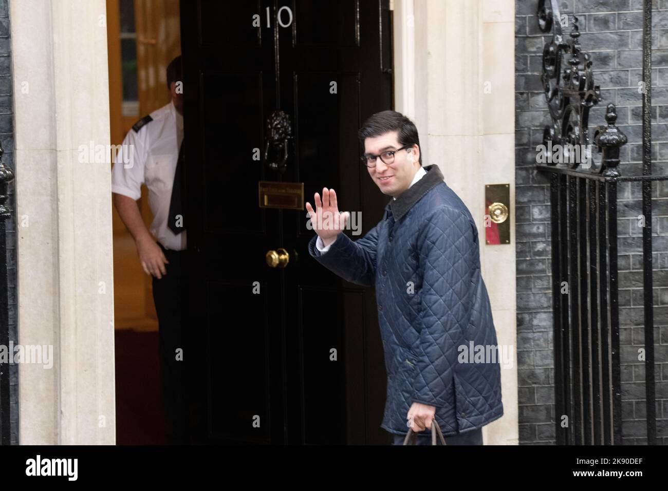 London, UK. 25th Oct, 2022. Ranil Jayawardena, Environment Secretary ...
