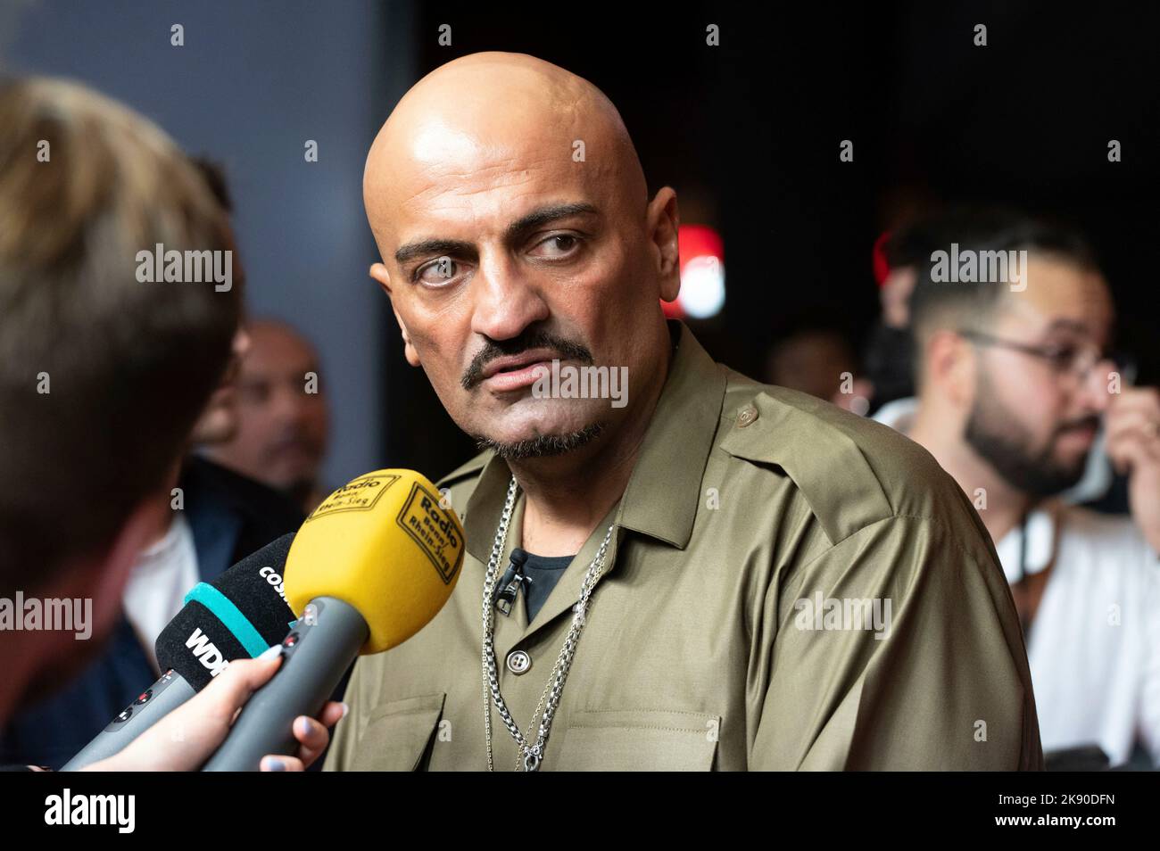 Cologne, Deutschland. 24th Oct, 2022. Giwar HAJABI, aka XATAR, rapper ...