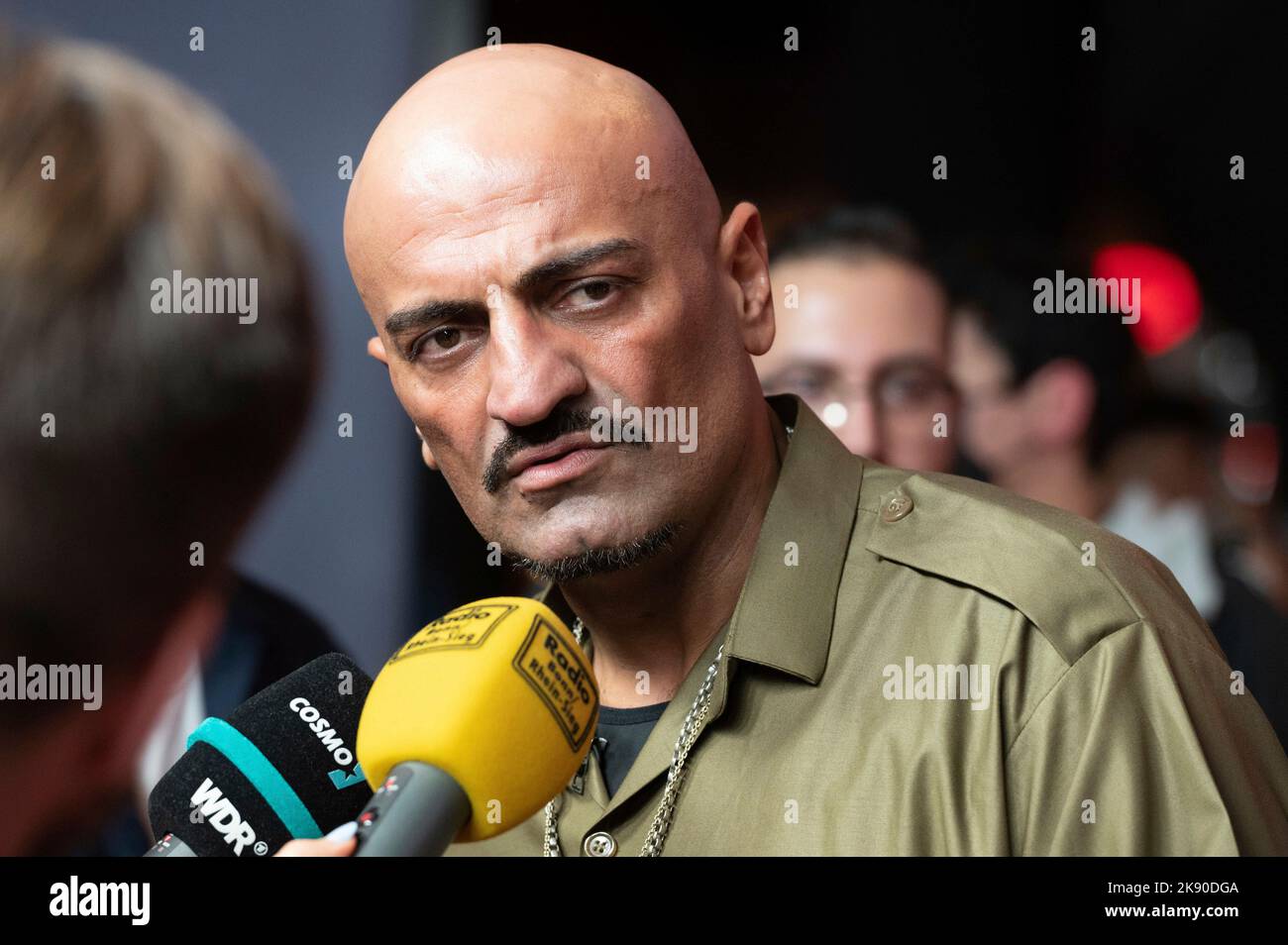 Cologne, Deutschland. 24th Oct, 2022. Giwar HAJABI, aka XATAR, rapper ...