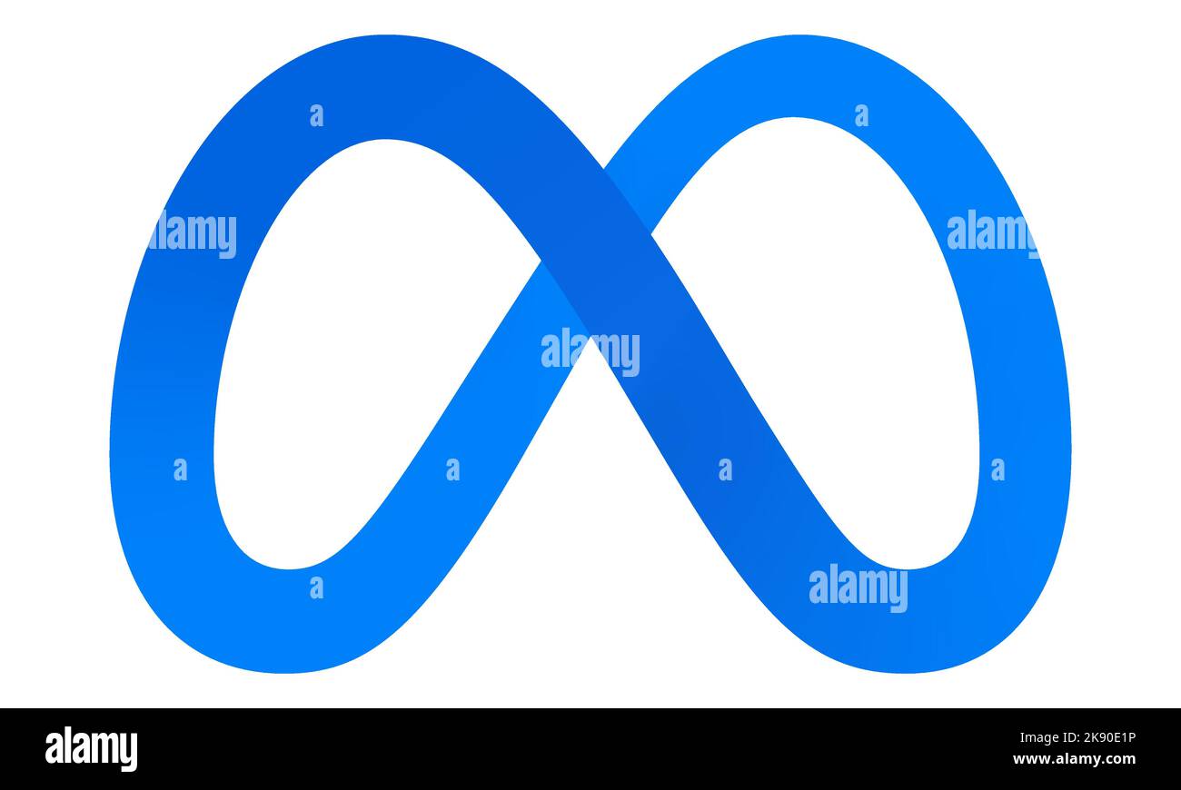 Meta Icon New Facebook Logo. Social technology platform. Vector ... Meta Icon New Facebook Logo. Social technology platform. Vector ...