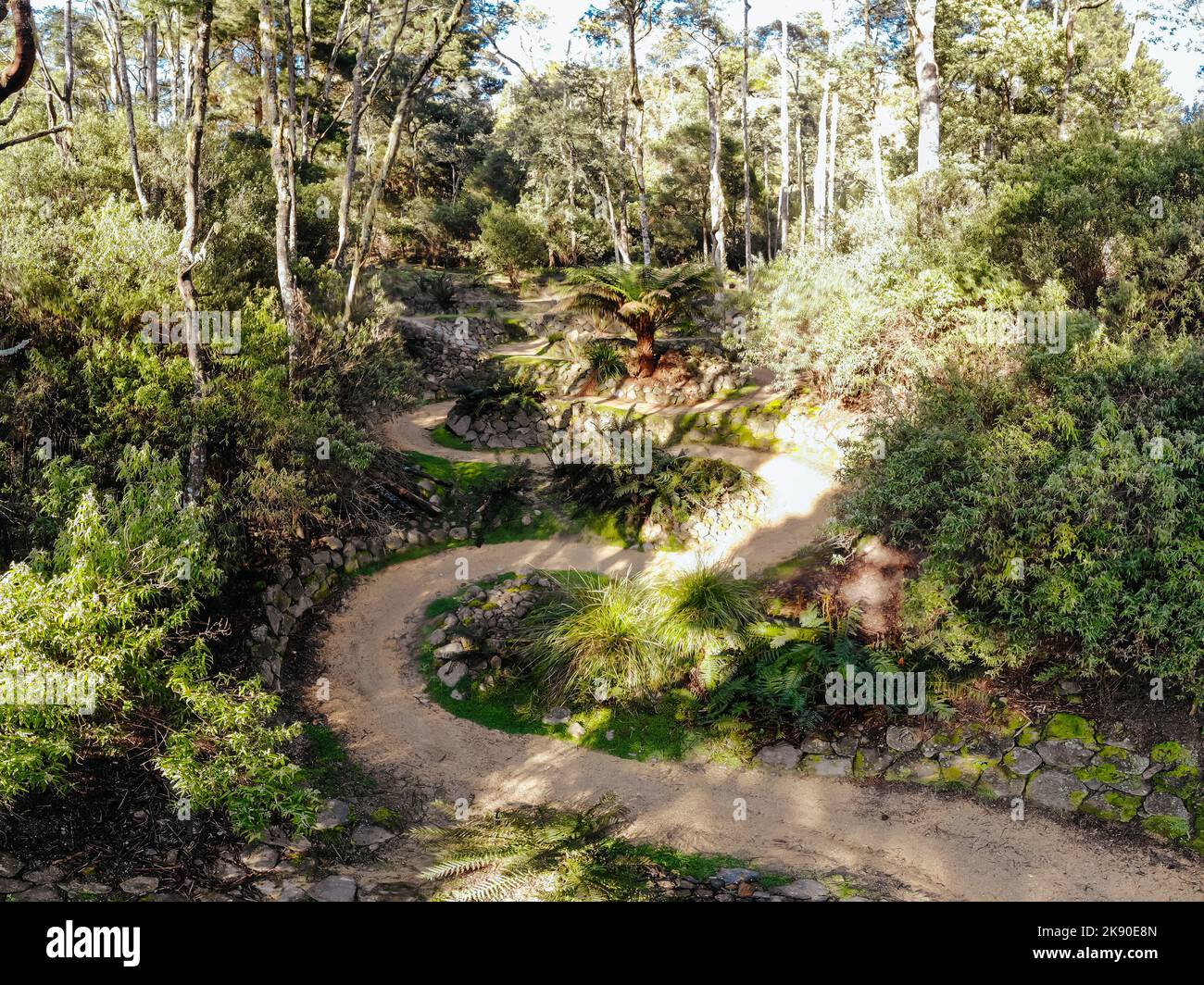 DERBY, AUSTRALIA - SEPTEMBER 25, 2022: Axehead trail and the iconic ...