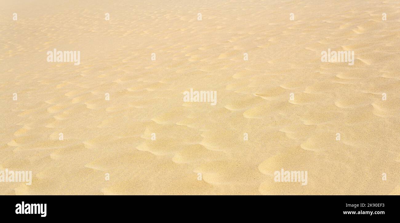 natural background, sandy desert surface with dunes Stock Photo - Alamy