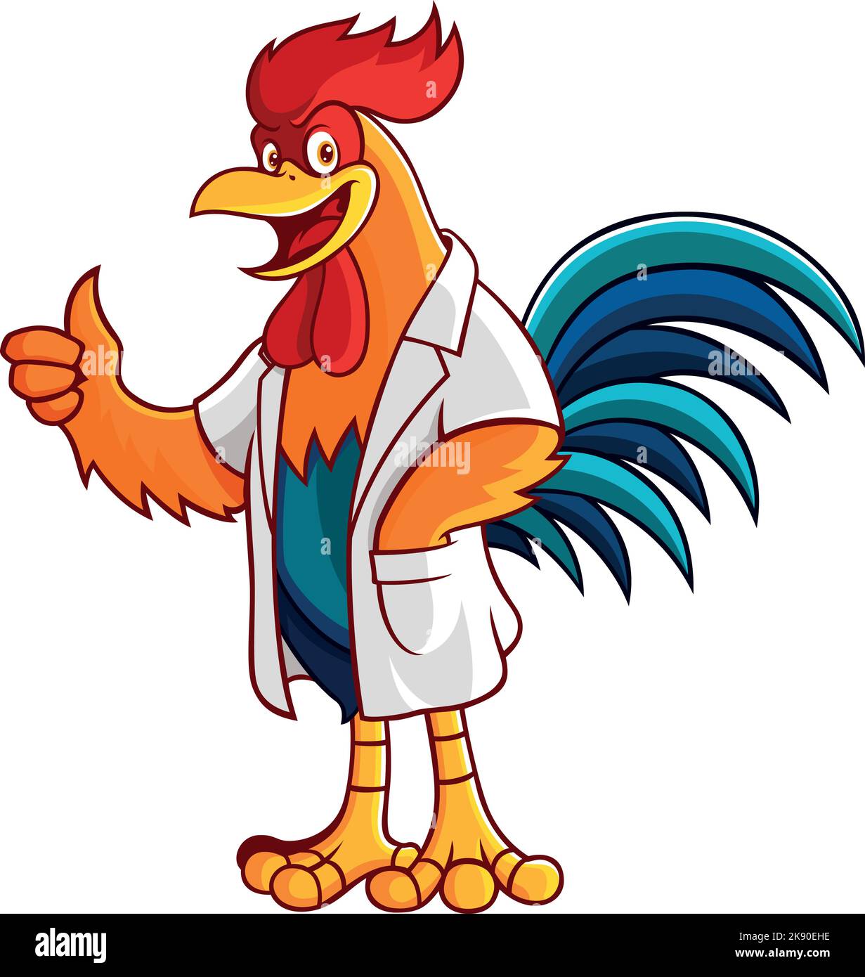 Smiling Rooster