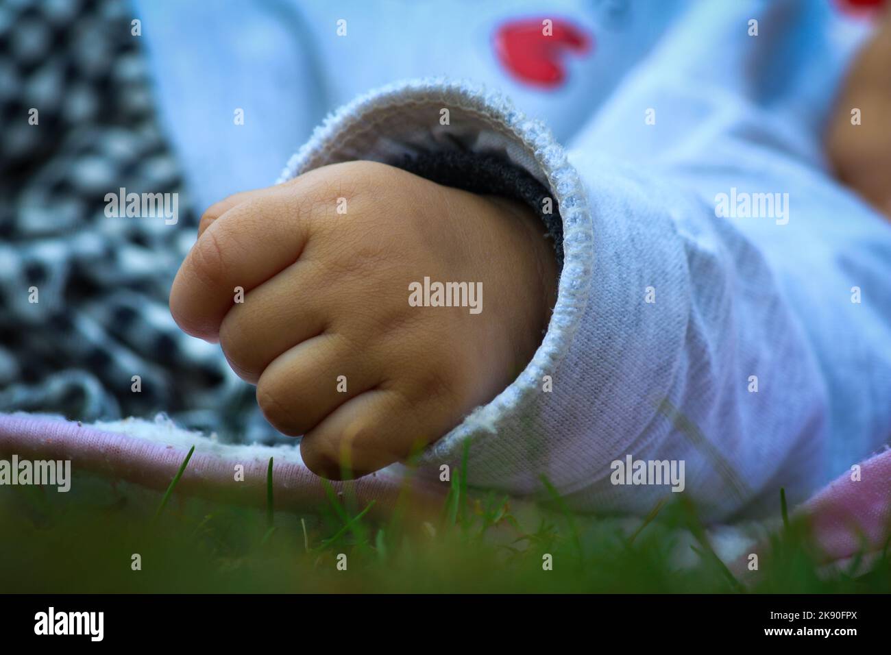 Human baby hand Stock Photo - Alamy